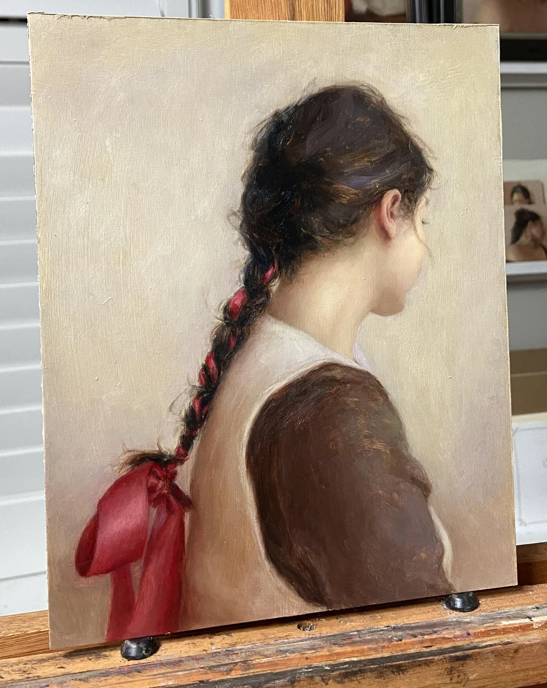 “Red Rover, Red Rover”, Tina Figarelli, Oil on panel, 2023 | Scrolller