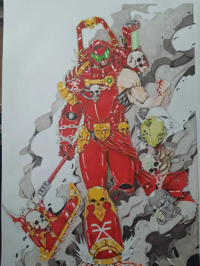 khorne doom guy | Scrolller