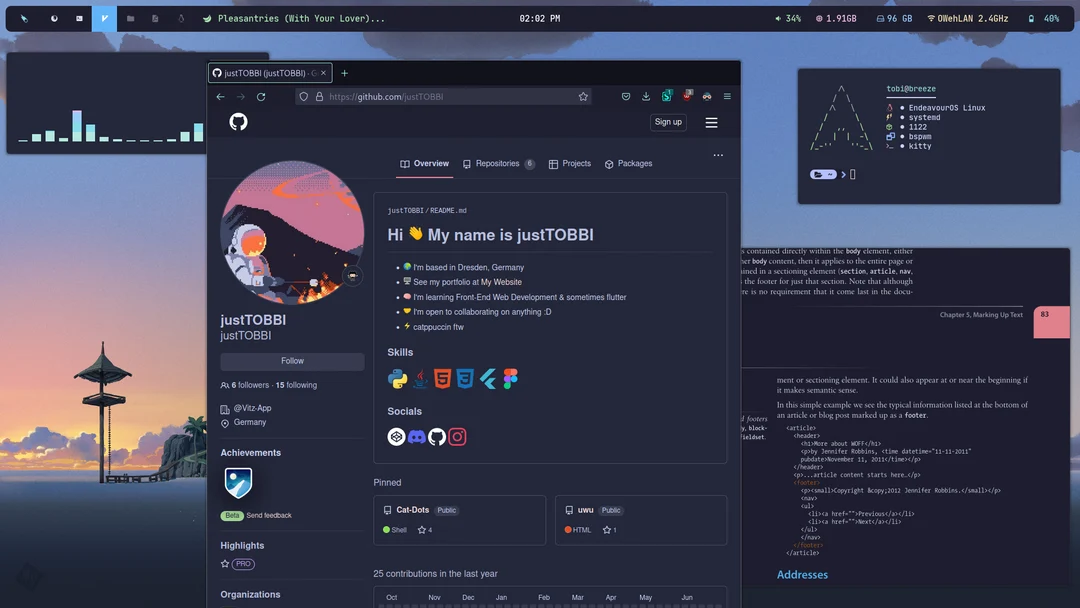 [BSPWM] Released my dotfiles and an install script | Scrolller