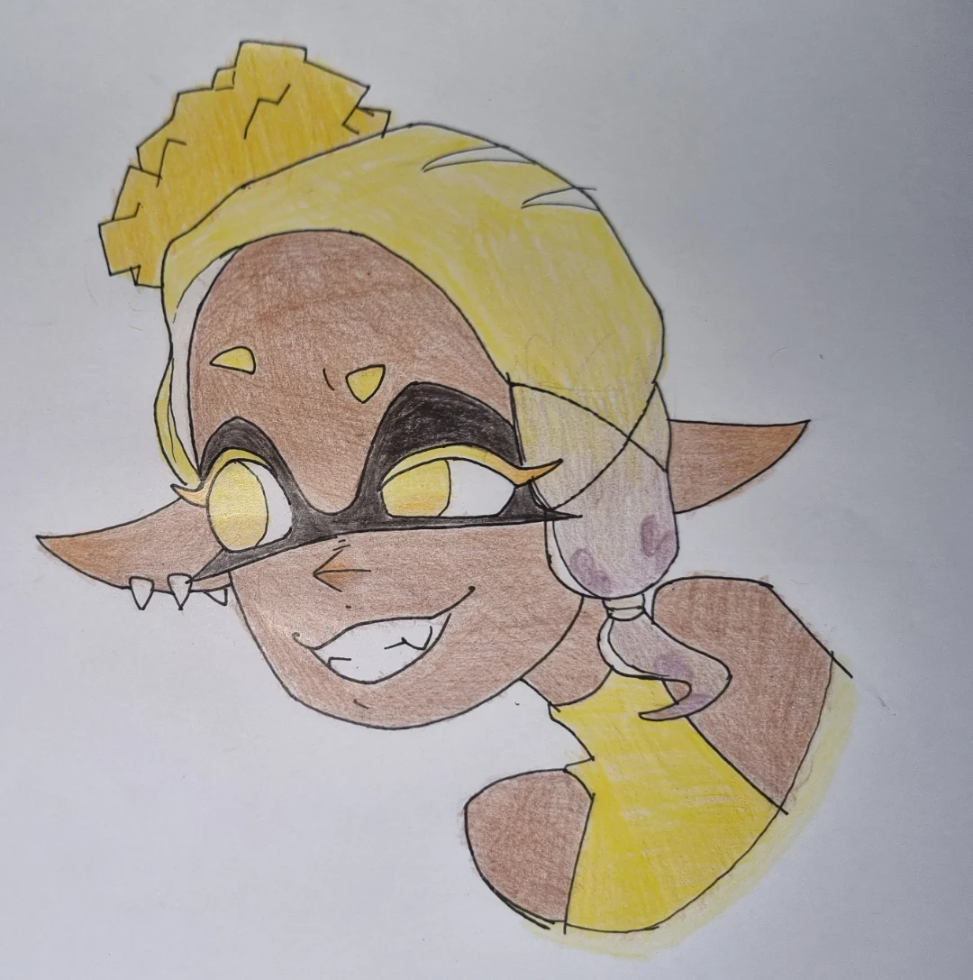 I drew Frye in my art style | Scrolller