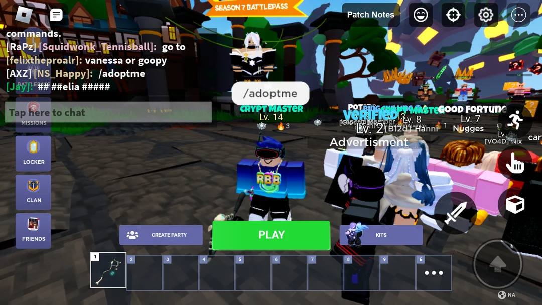 suggestion: when you do /(GameName) in any Roblox game, it teleports you to that game! would be ...