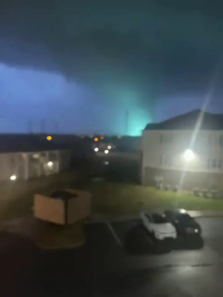 Tornado causes massive explosion | Scrolller