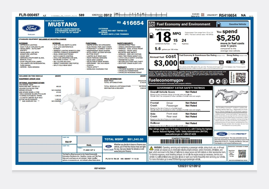 2024 Mustang | Scrolller