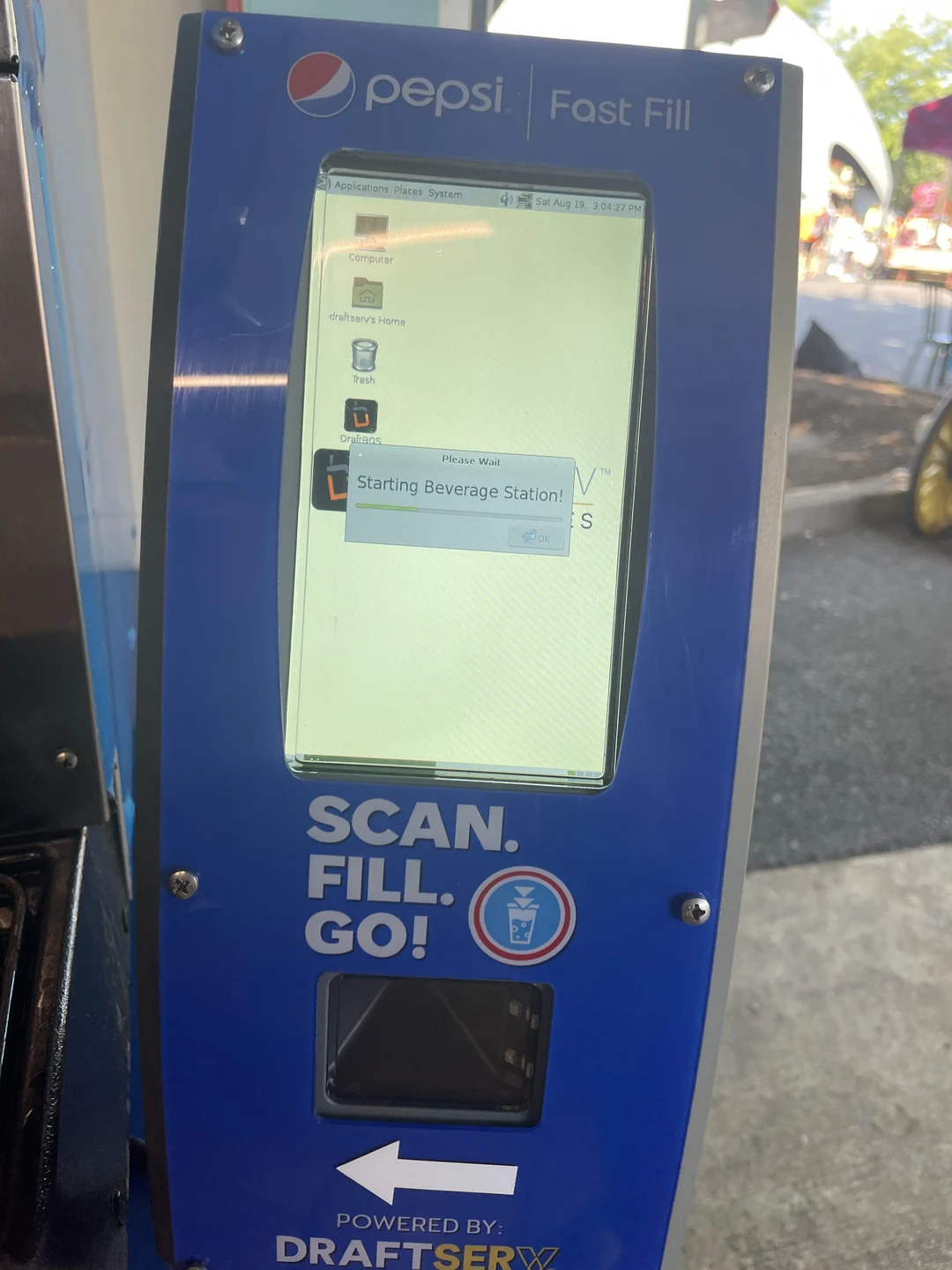 [XFCE] Pepsi faster filler at Hershey park | Scrolller