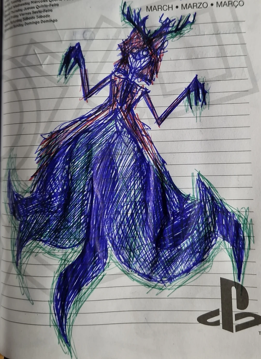 Alastor doodle | Scrolller