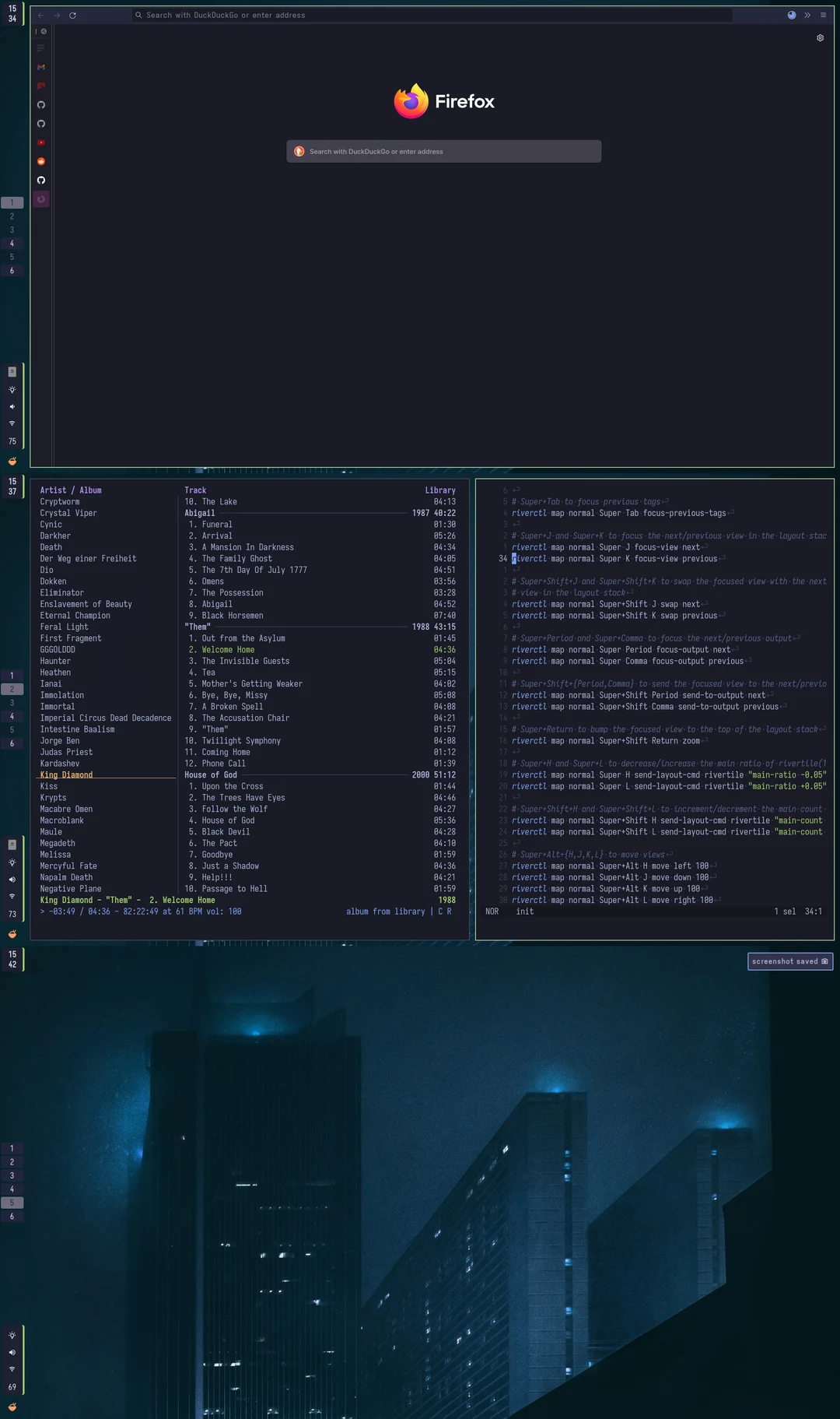 [River] Void Linux laptop | Scrolller