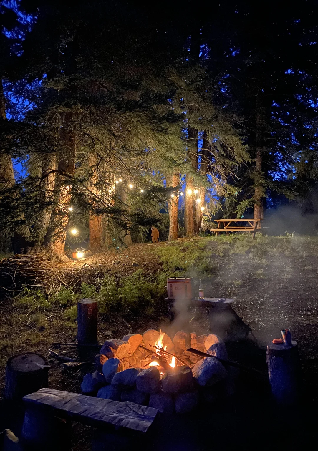 Cozy little backyard campfire 🔥 | Scrolller