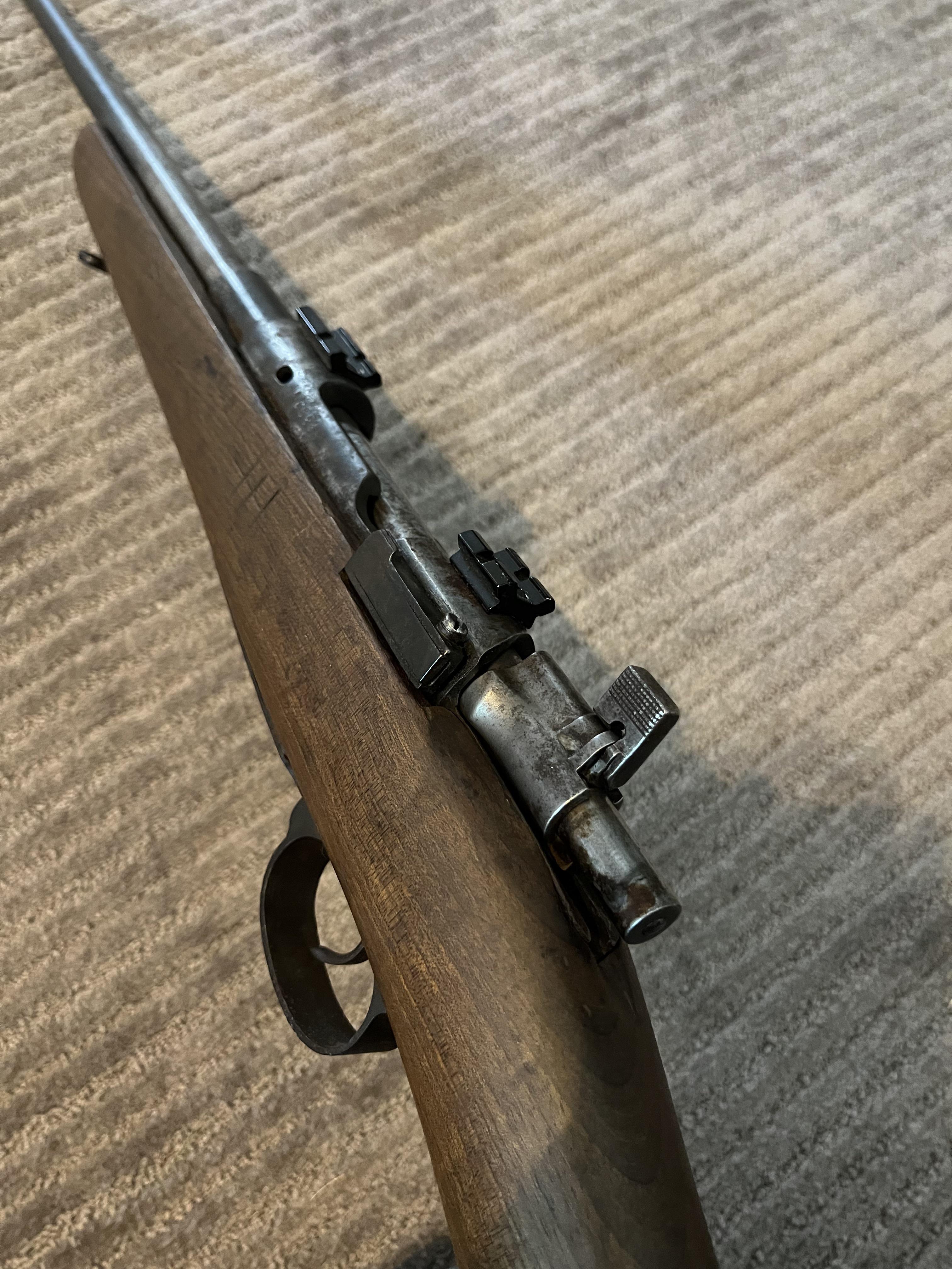 Help in Identifying my grandpas rifle? | Scrolller