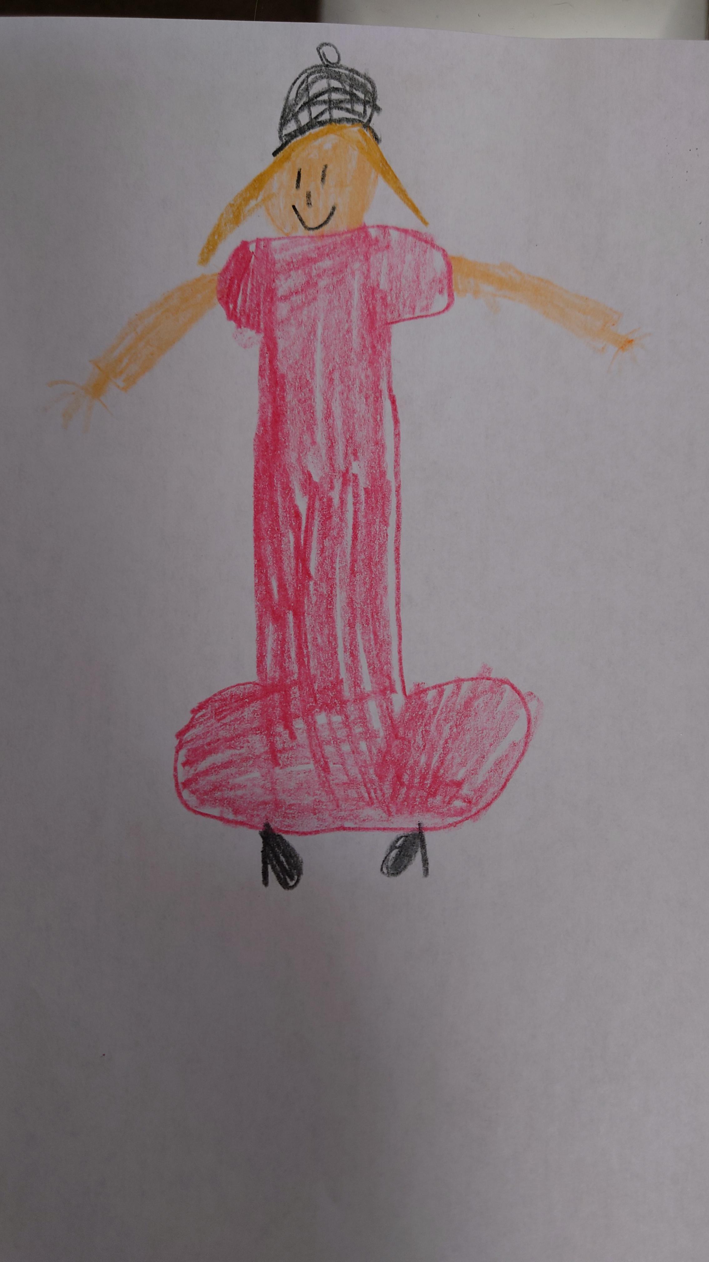 My niece drew a picture of Mariah Carey from the parade | Scrolller