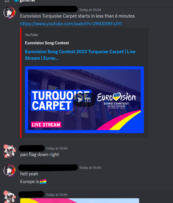 Eurovision making stealthy pan flags | Scrolller