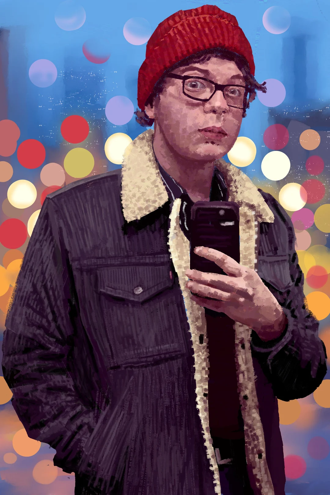 Self-Portrait, Mashtuck (Me), Digital, 2023 | Scrolller