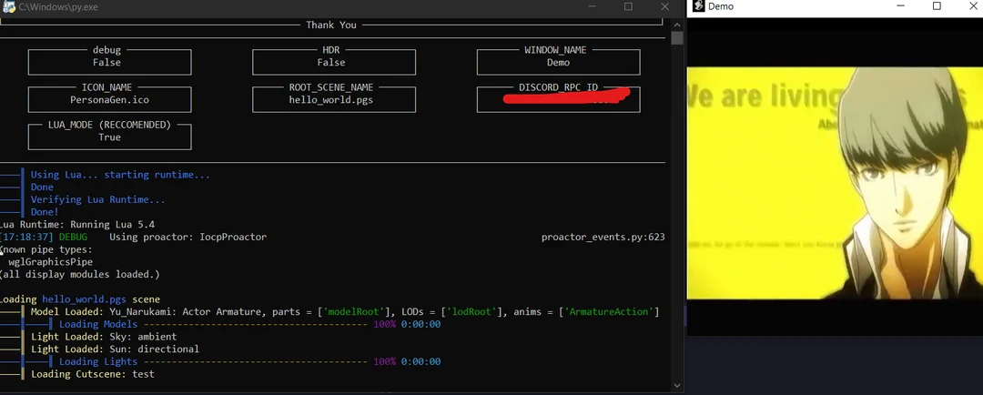 Persona Fangame Engine | Lua Support WIP | Scrolller