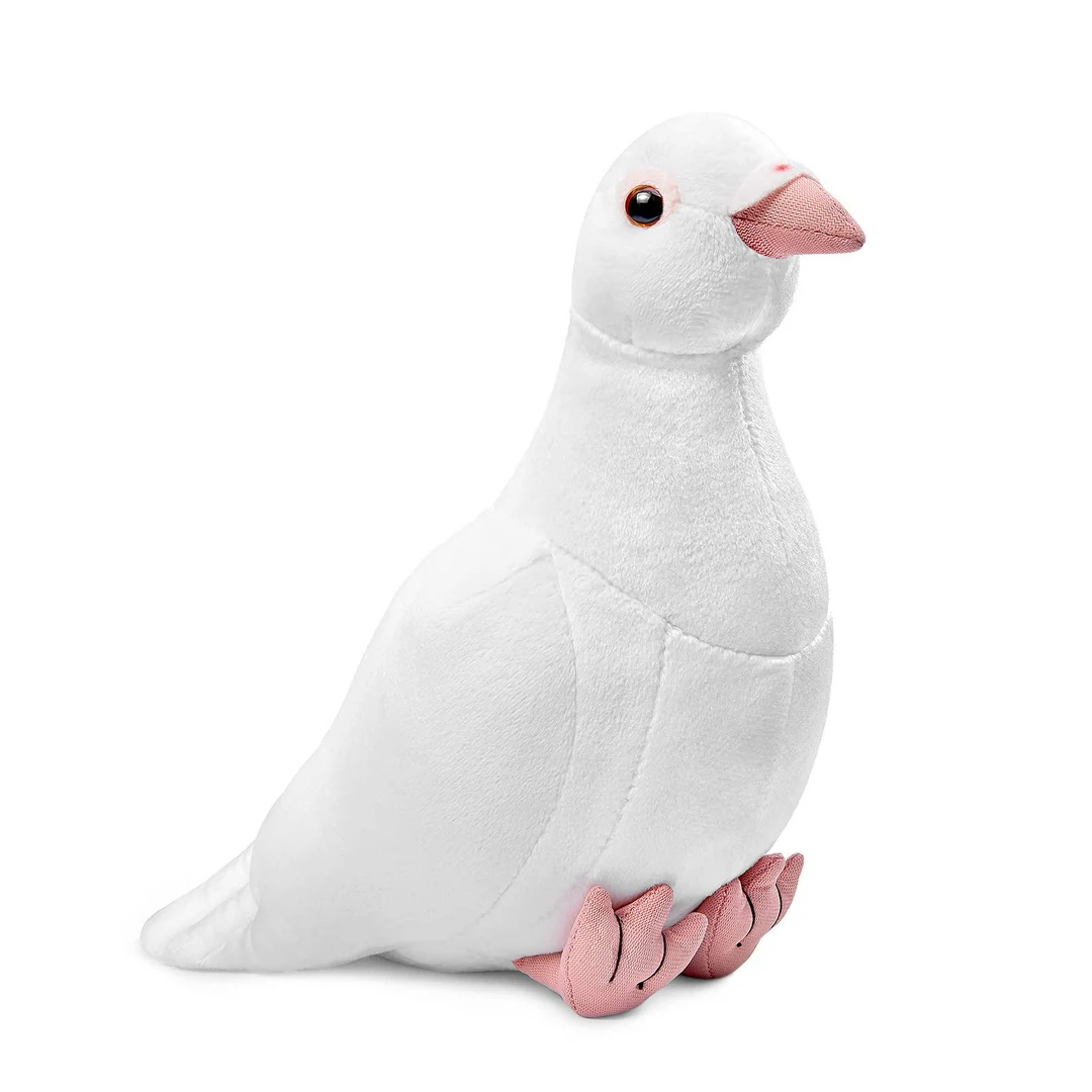 White pigeon plush | Scrolller
