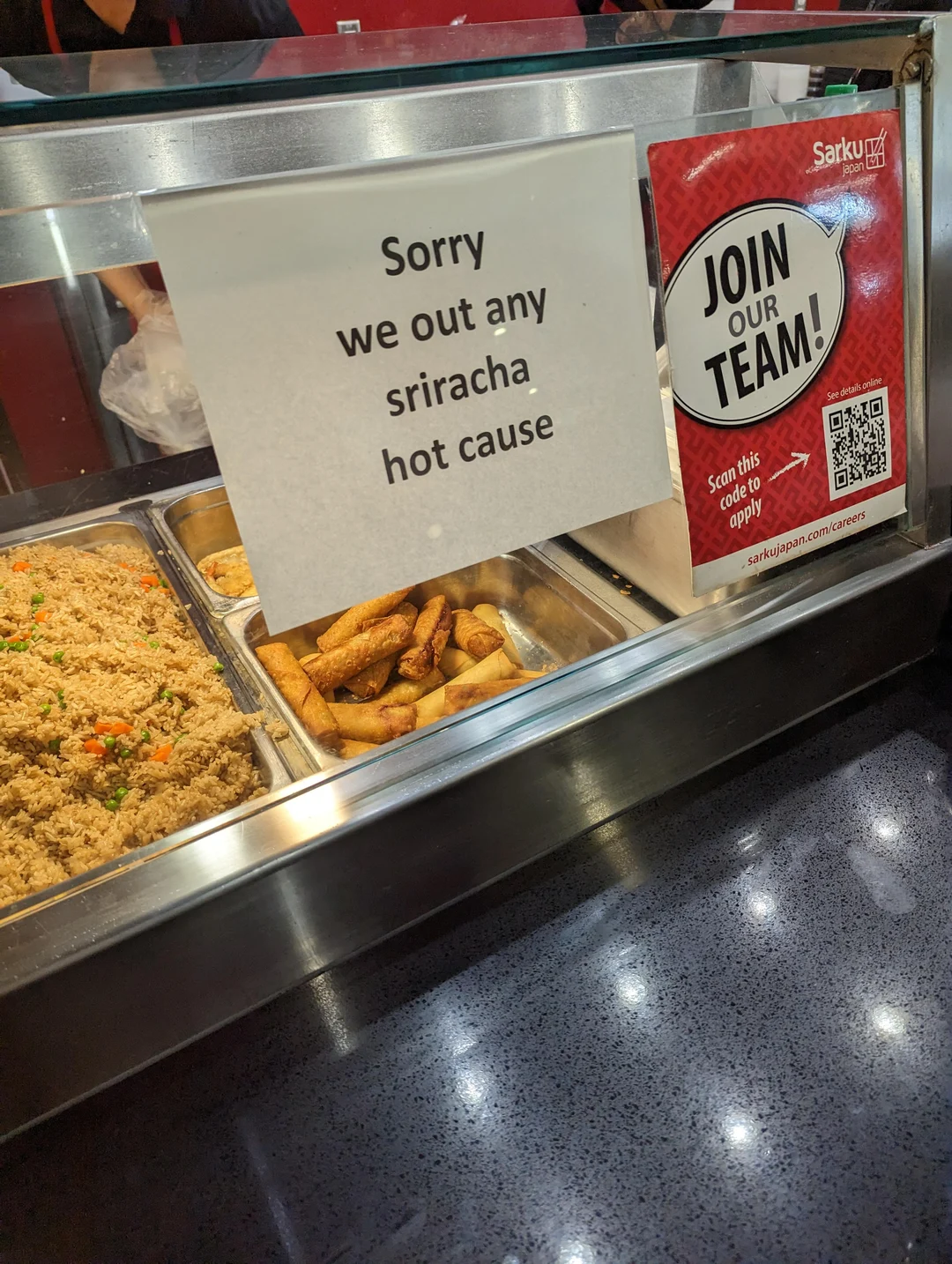 Japanese mall restaurant is out of Hot Cause | Scrolller