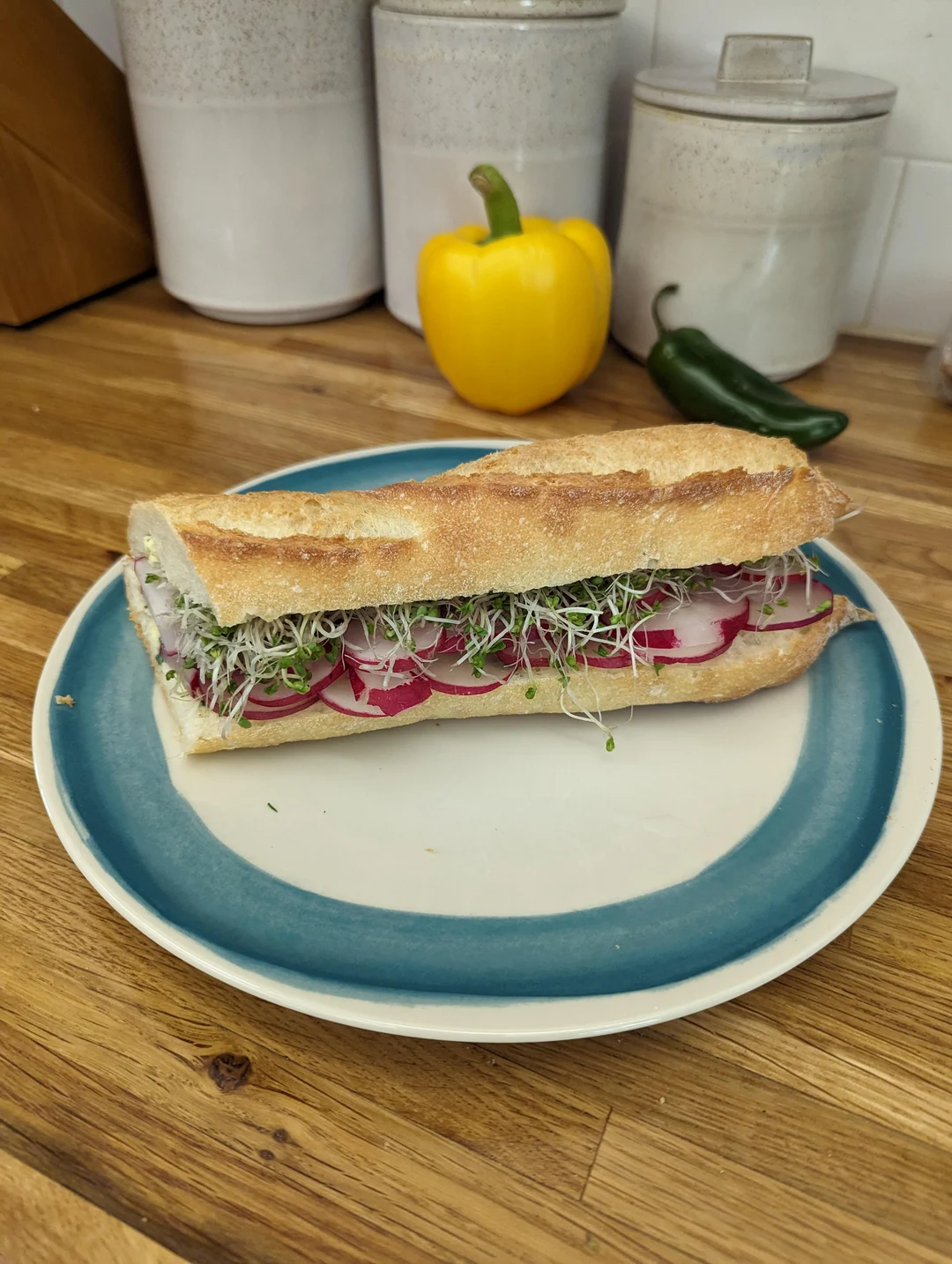Radish Sandwich | Scrolller