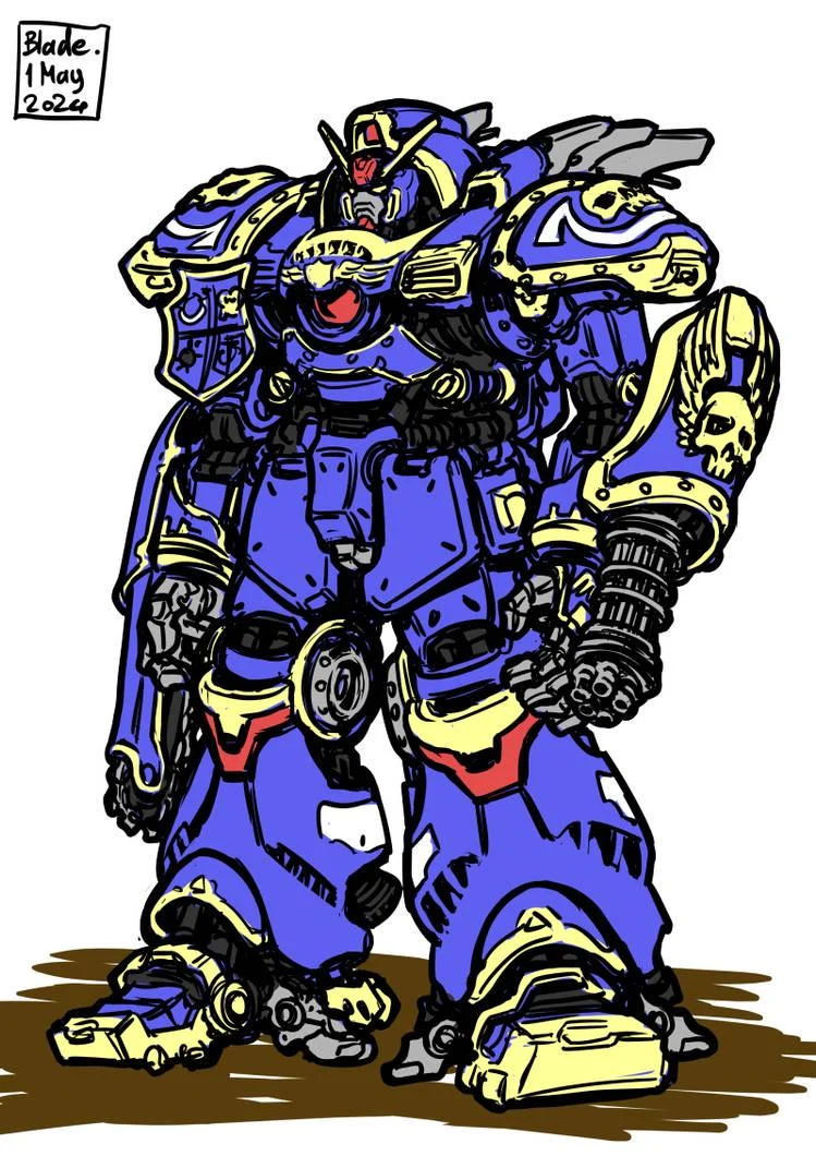 Warhammer Gundam by Blade-Fury | Scrolller