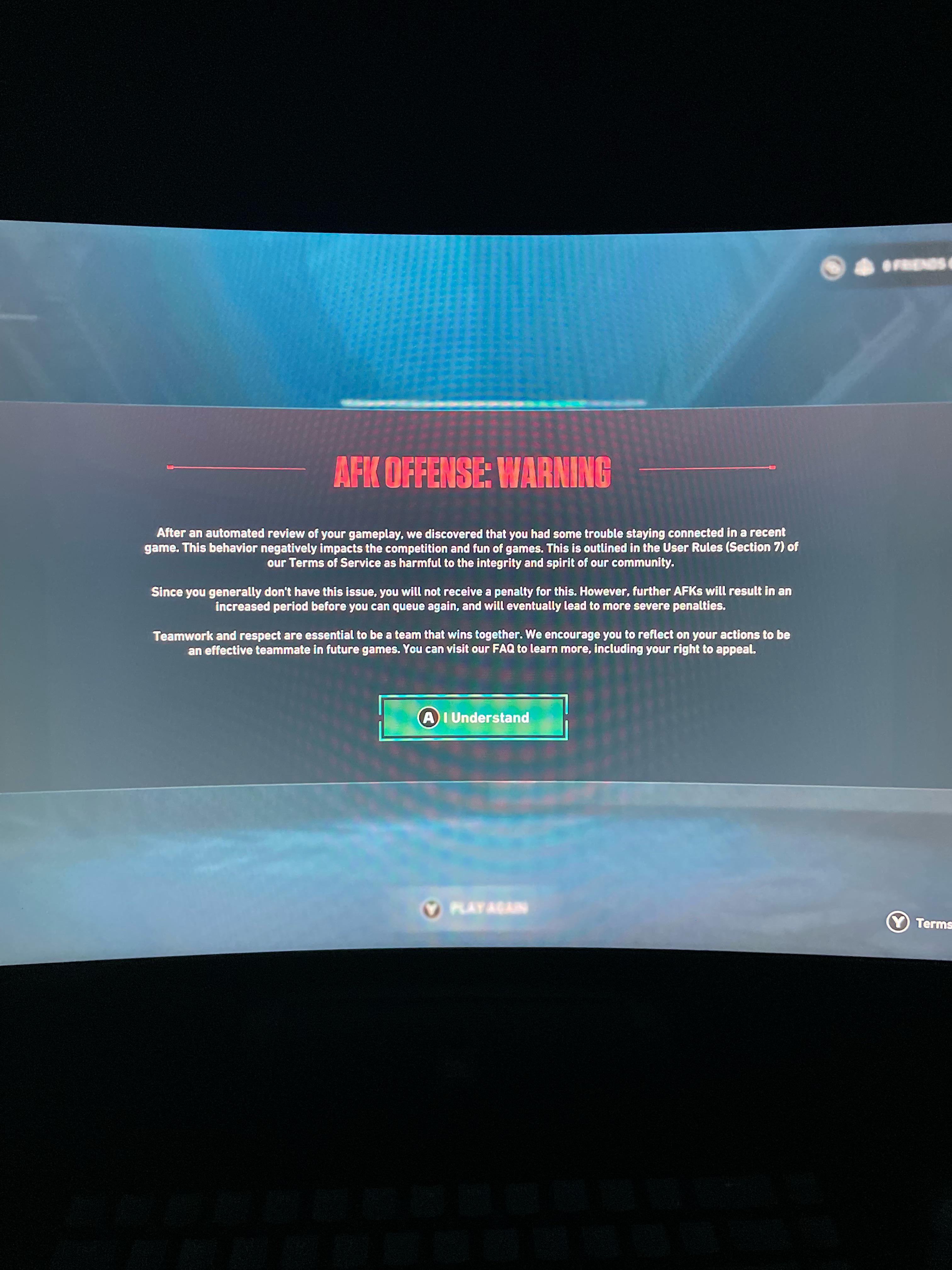 Wifi issue = Warning!? | Scrolller