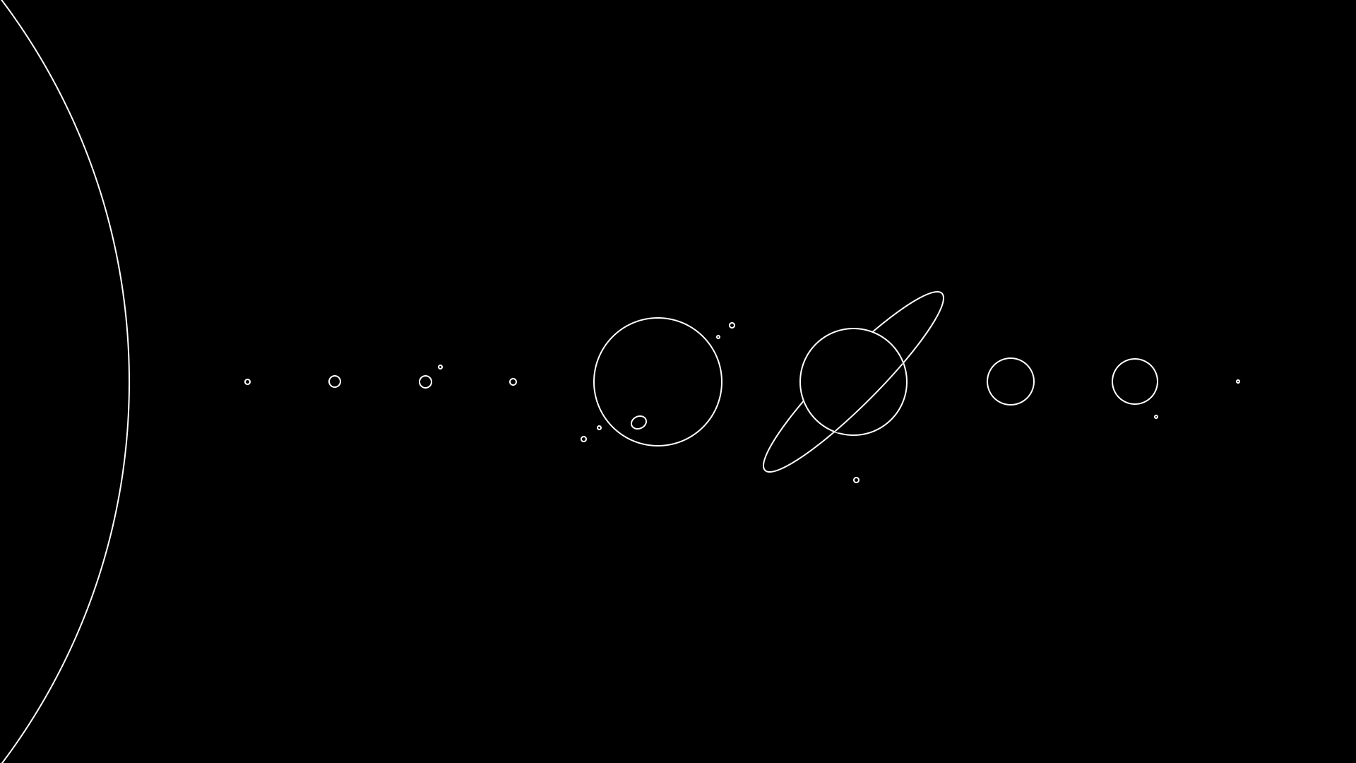 Solar System to Scale PLUTO INCLUDED [1920x1080] | Scrolller