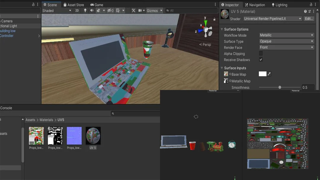 For some reason my textures are fine in painter but aren't in Unity, I don't really get it and I ...
