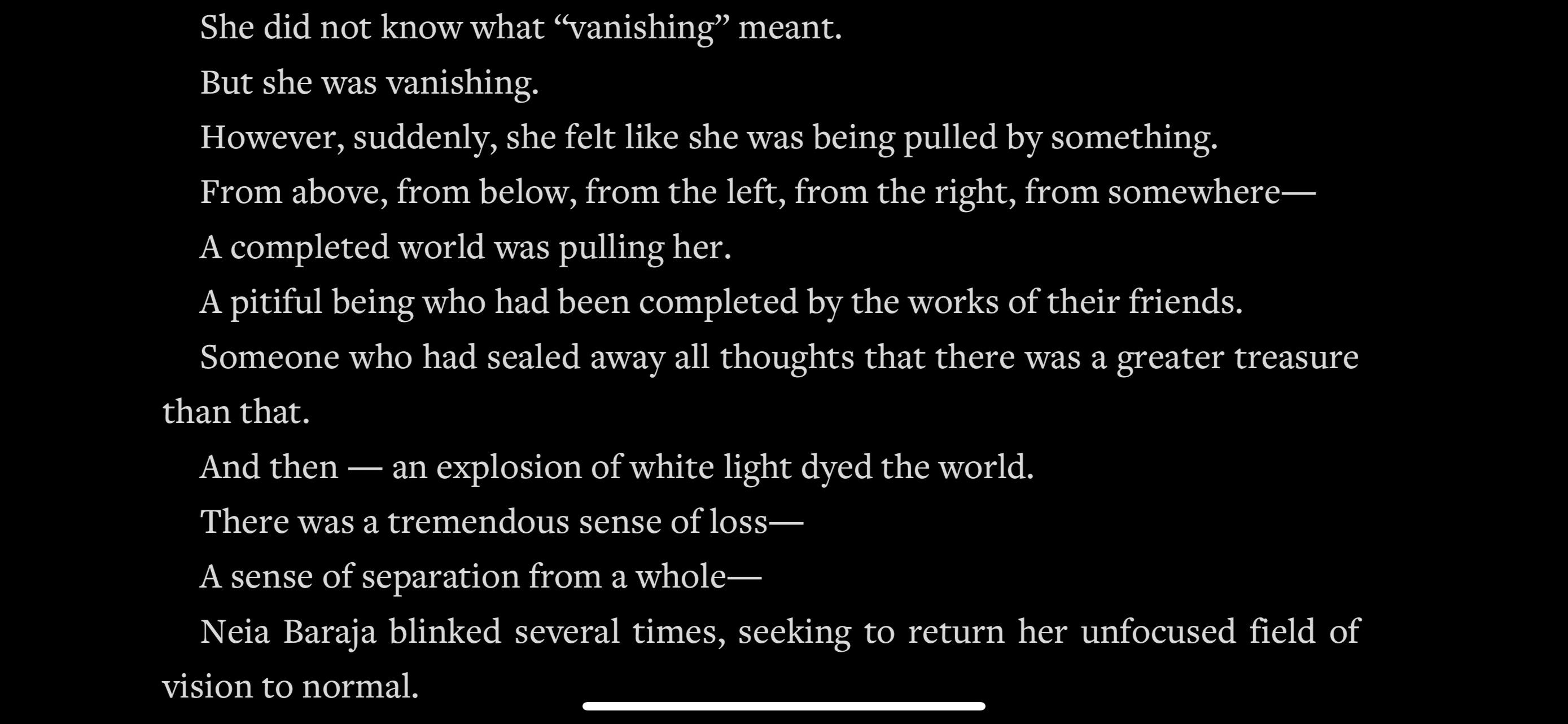 From the moments before Neia’s resurrection, is she sensing things about Ainz here? That would ...