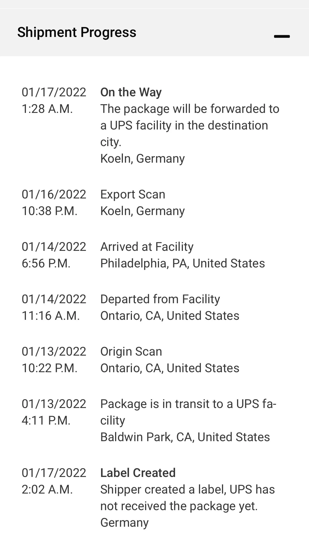 New label created for already existing package label? | Scrolller