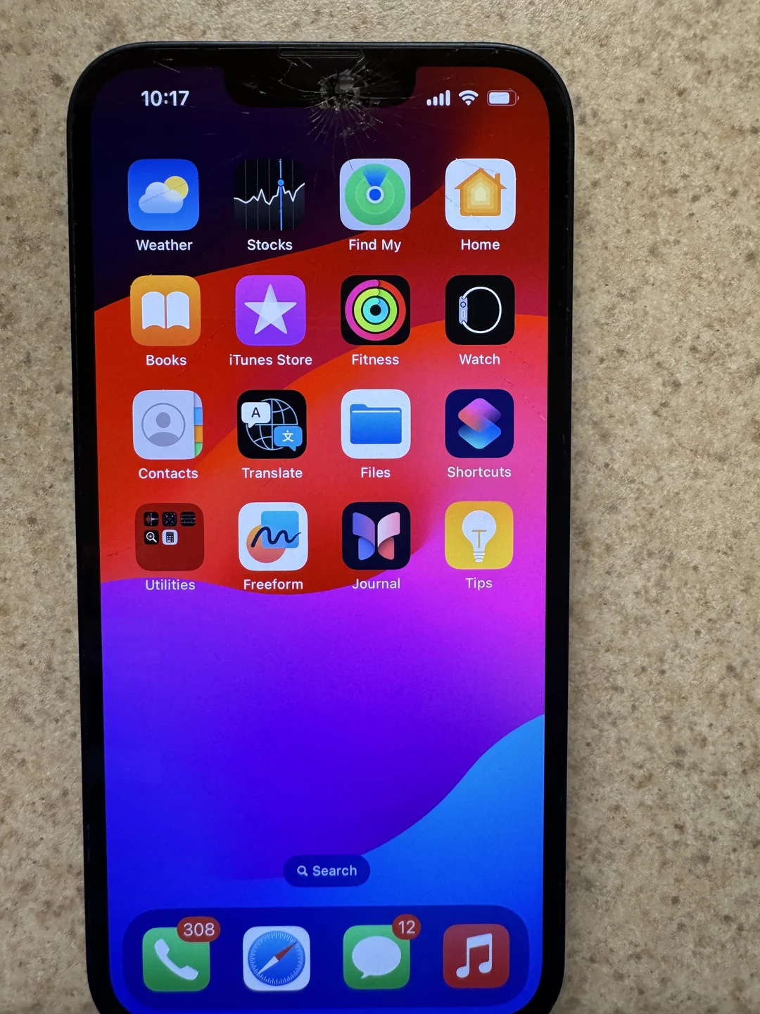 iPhone 13 cracked front screen question. | Scrolller