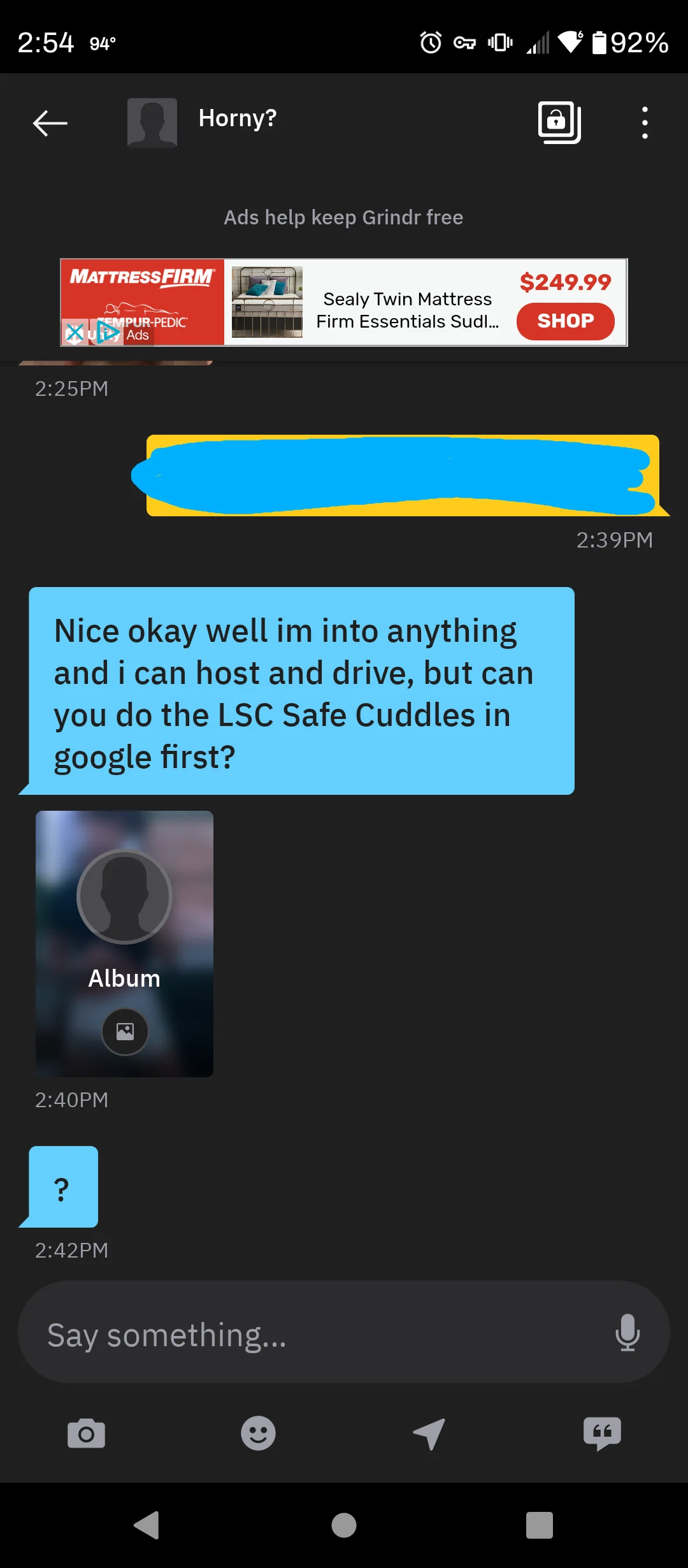 Discover more like Grindr: Will never understand why they think we'll fall for this and Related ...