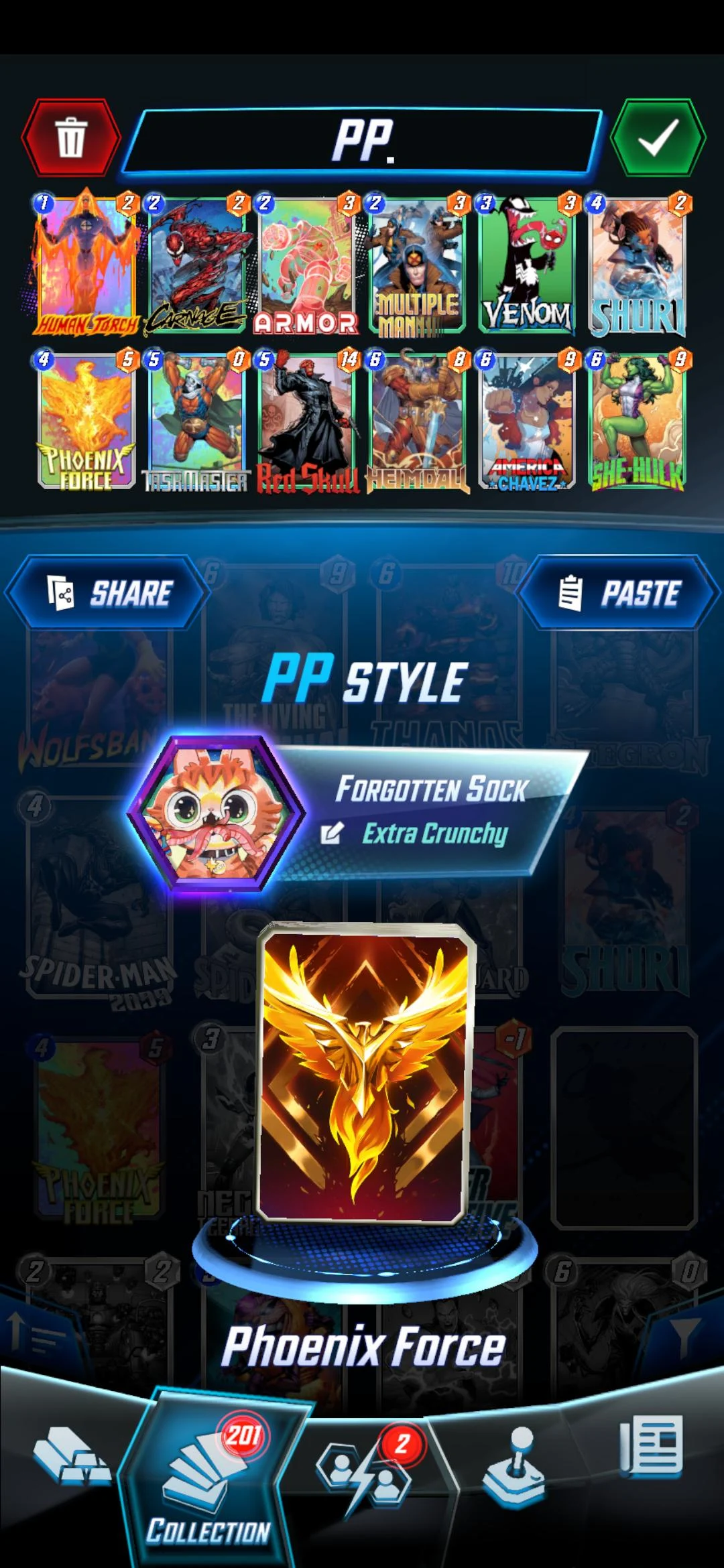 Beat Infinity with Phoenix Shuri deck. | Scrolller