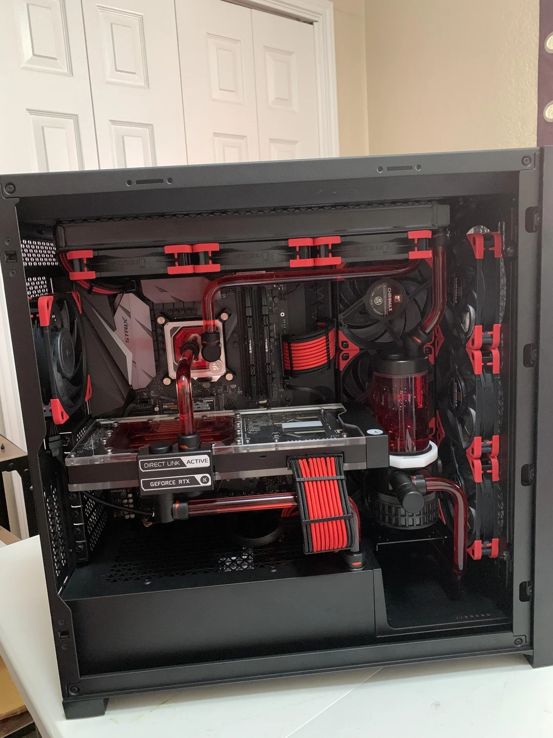 First water cooled build complete! No rgb yet, long story. Went for Acrylic and learned a lot ...