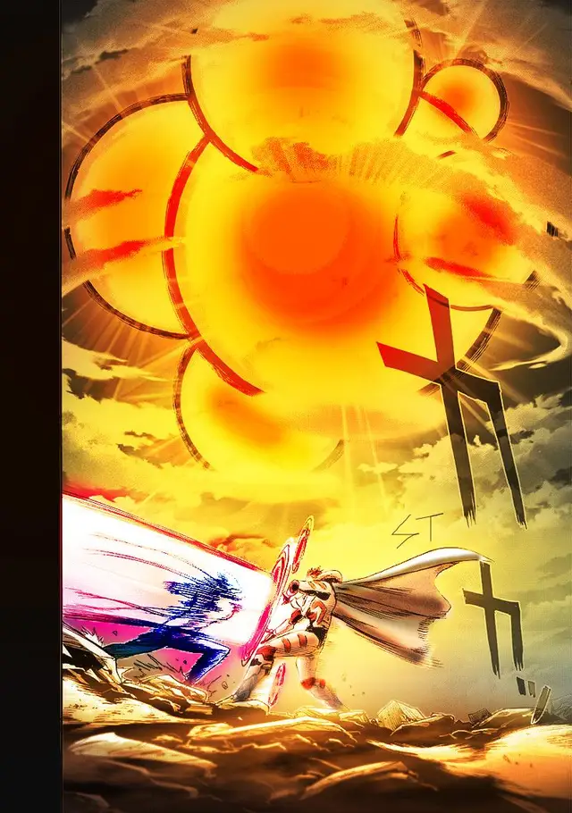 Garou vs Blast colored | Scrolller