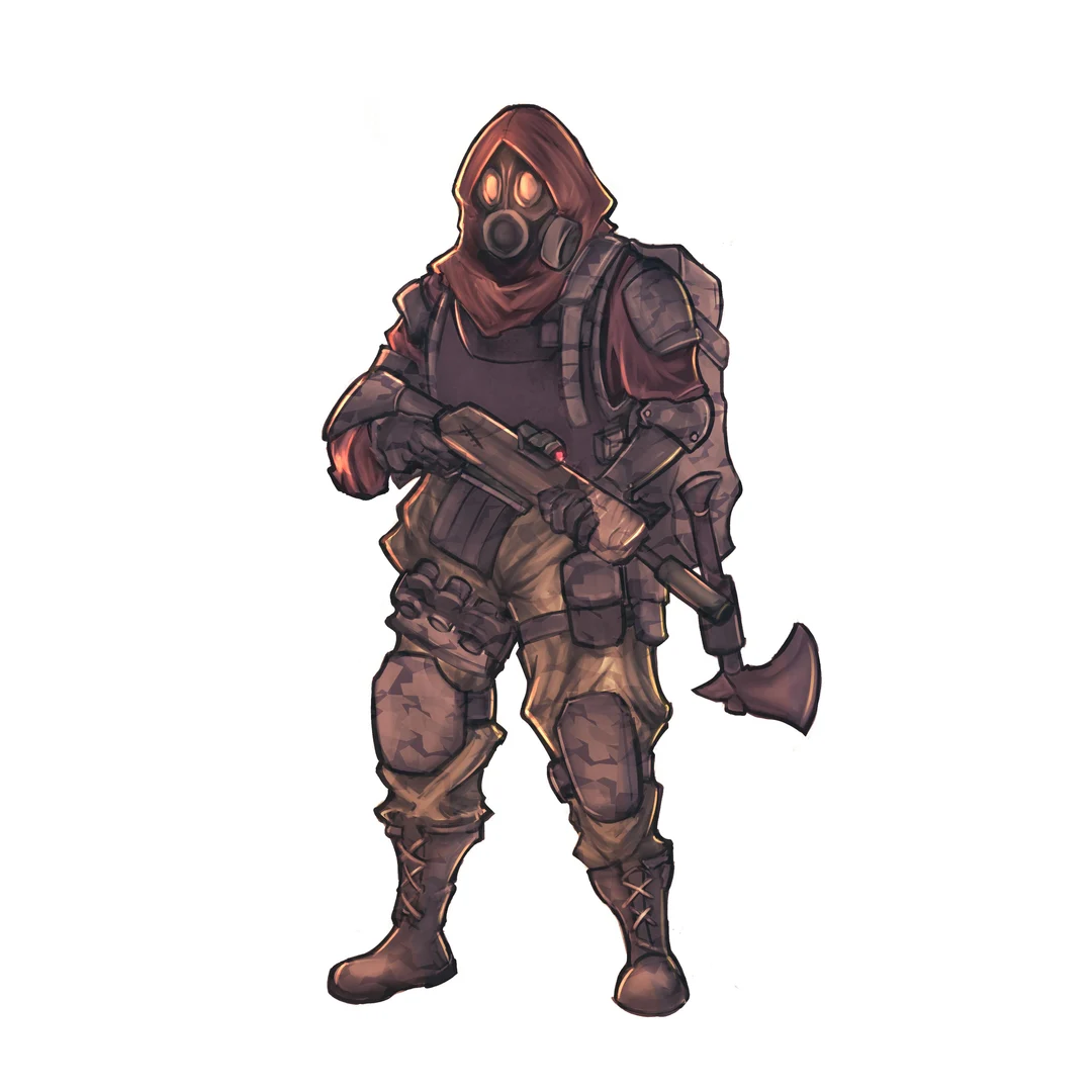 Post Apocalyptic Soldier by me | Scrolller