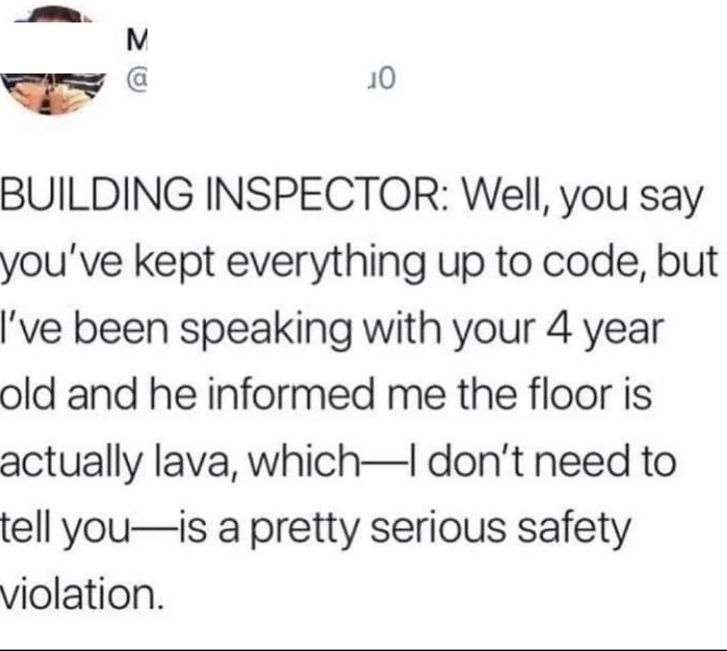 Wholesome building inspector | Scrolller