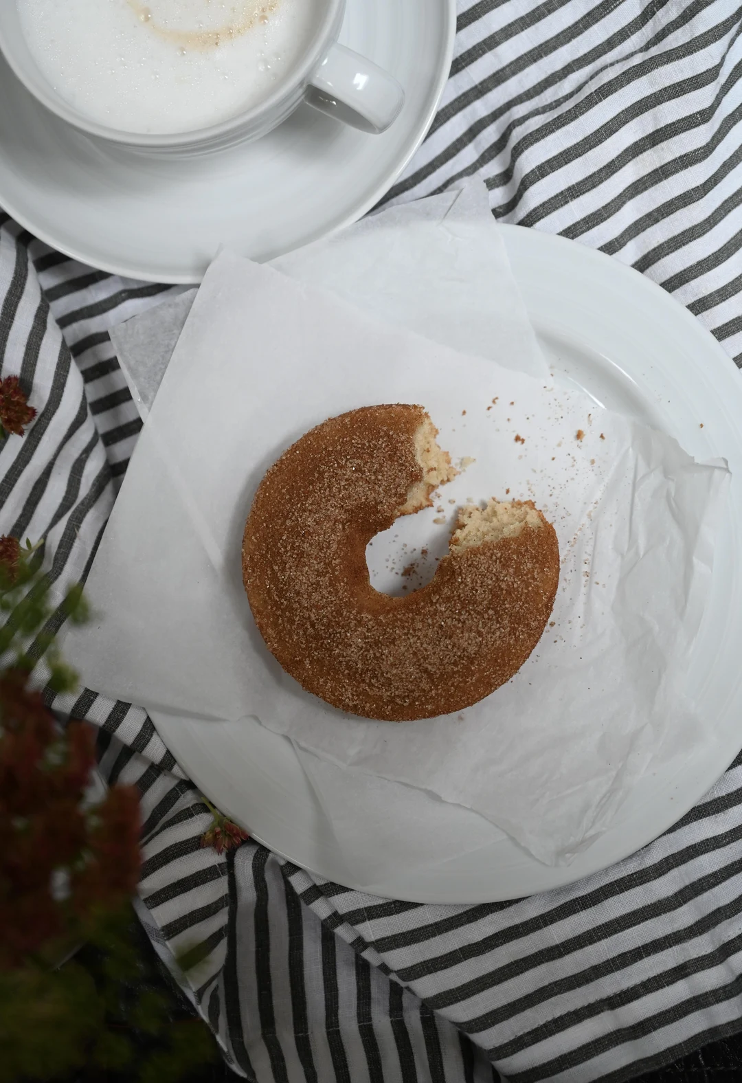 Baked Cinnamon Sugar Donuts | Scrolller