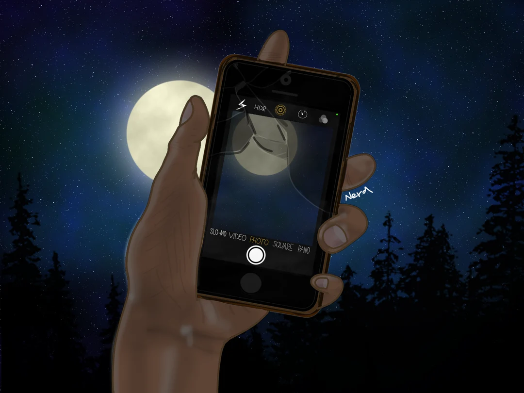 Lunar Photography, Me, Digital Art, 2022 | Scrolller