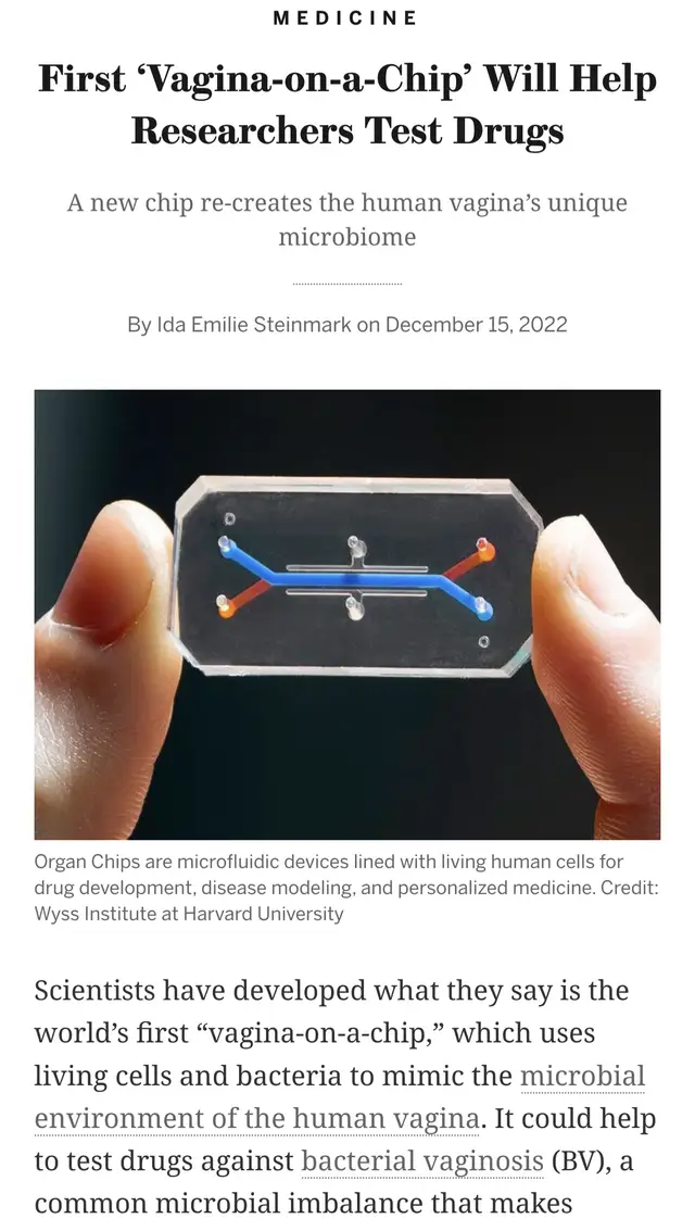'vagina-on-a-chip' | Scrolller