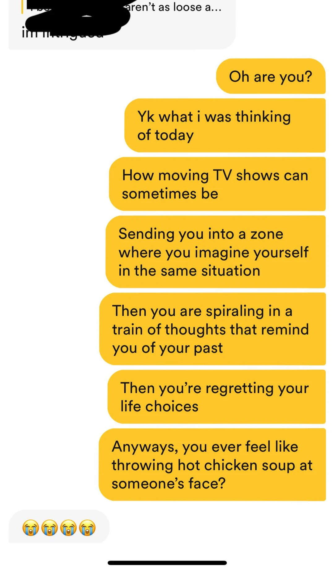 Let my intrusive thoughts win | Scrolller
