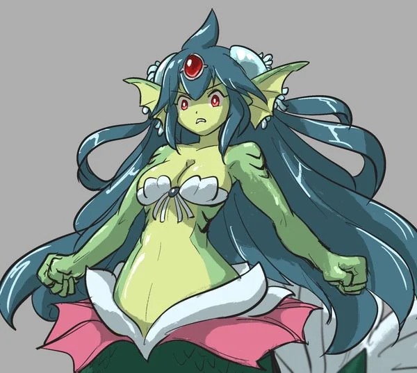 Giga Mermaid, by Ironlily on Twitter | Scrolller