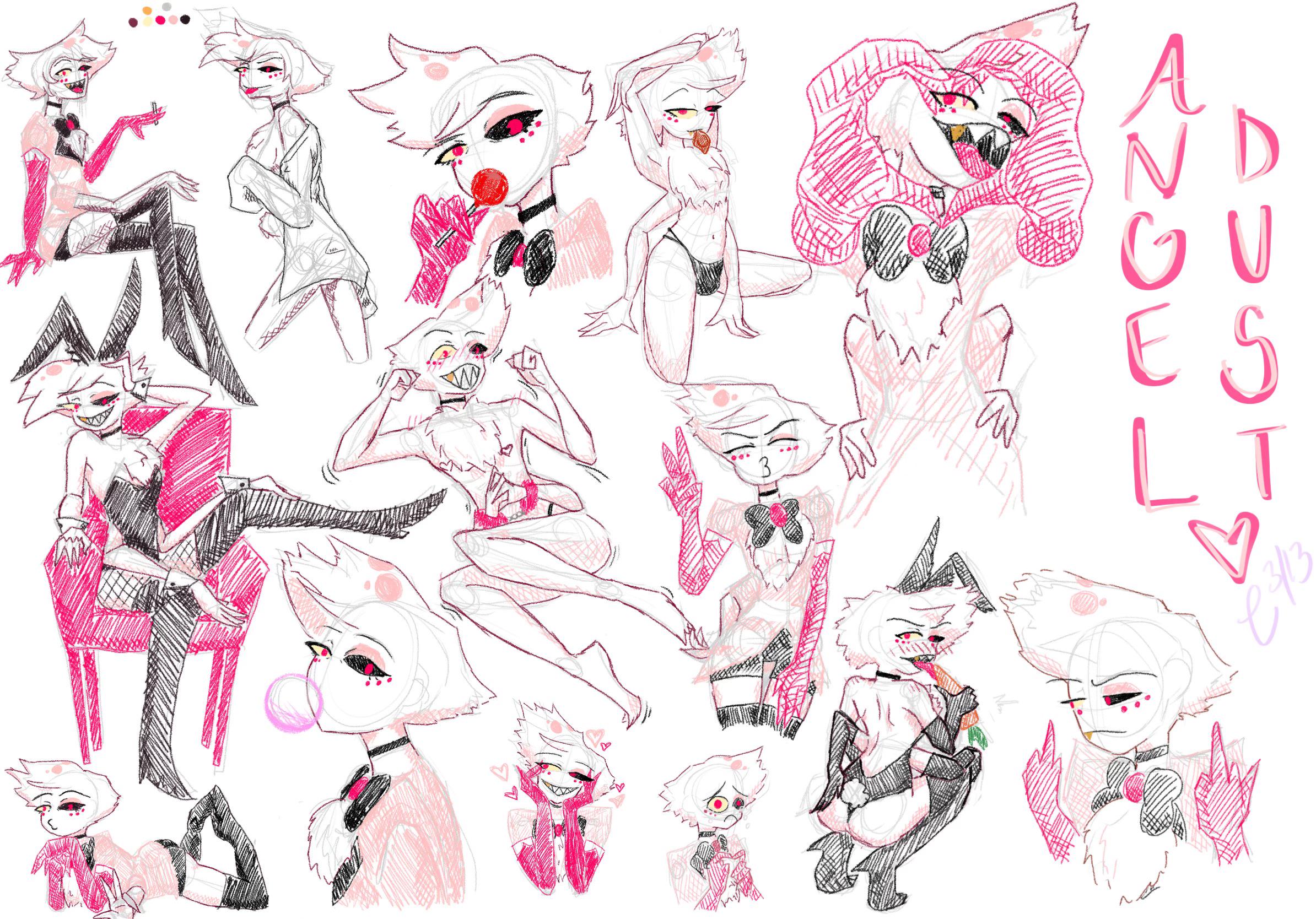 some angie sketches [OC] | Scrolller