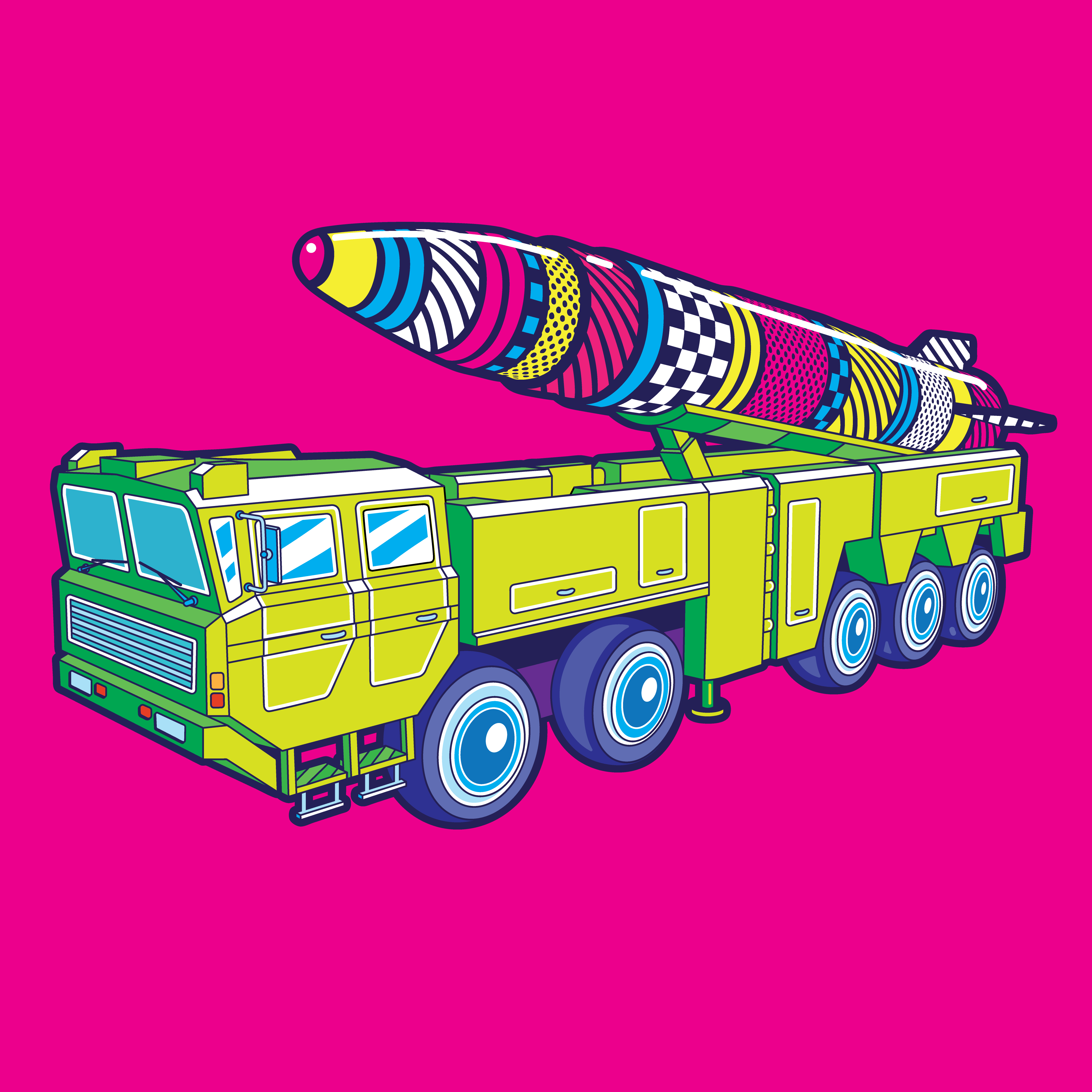 Nuclear Flex, UnicornWape (me), Adobe Illustrator, 2024 | Scrolller