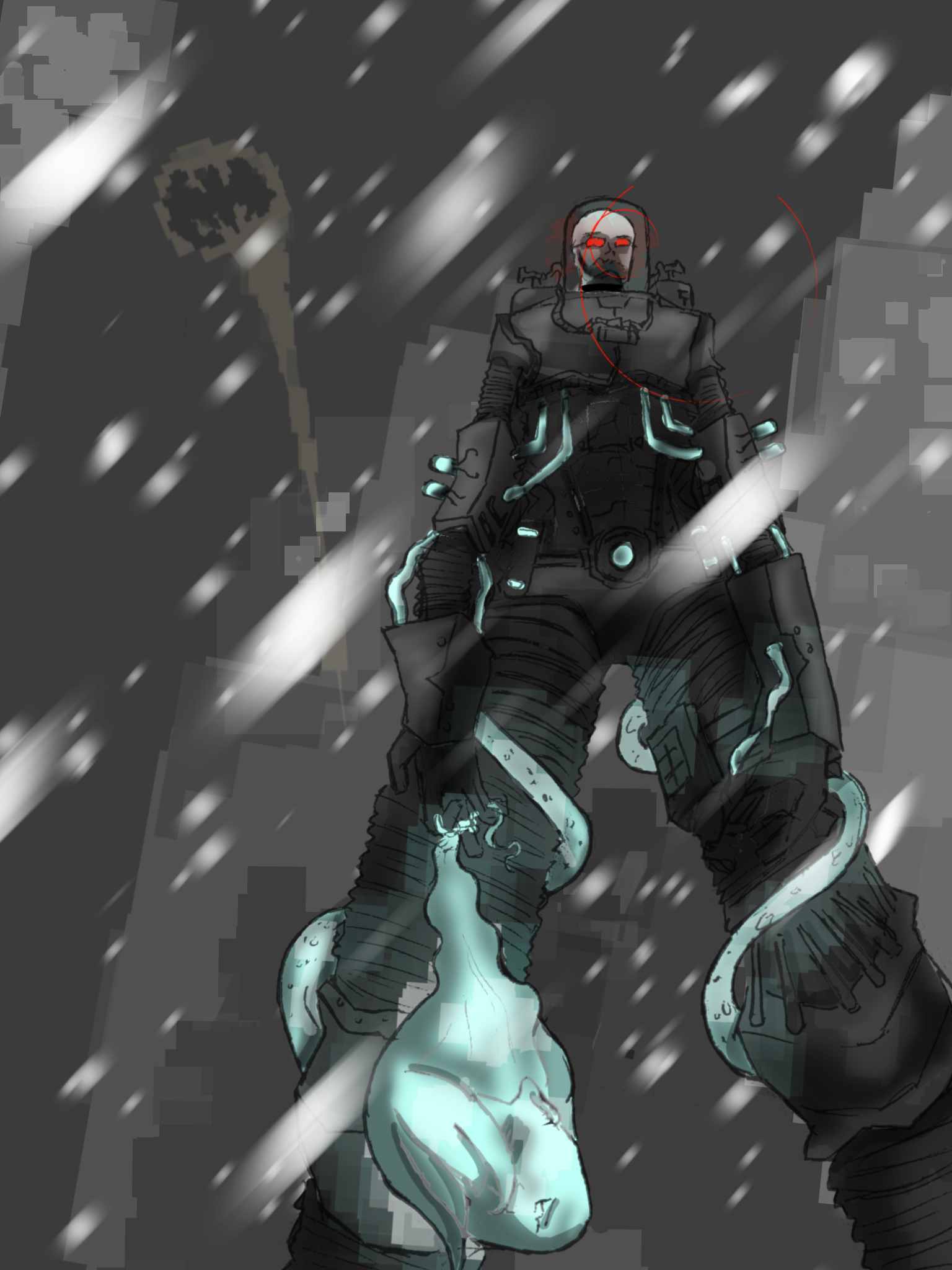 Made a drawing of Mr. Freeze, lmk what you think | Scrolller