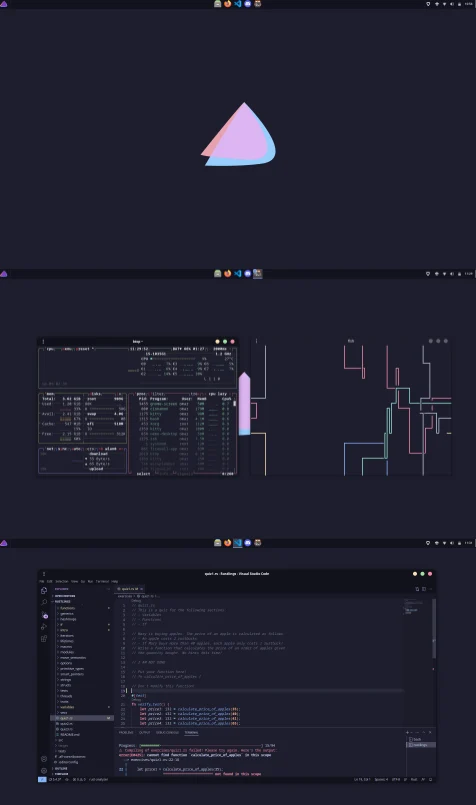 [cinnamon] catppuccin rice v2 | Scrolller