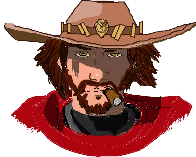 Cassidy using Microsoft Paint | Scrolller