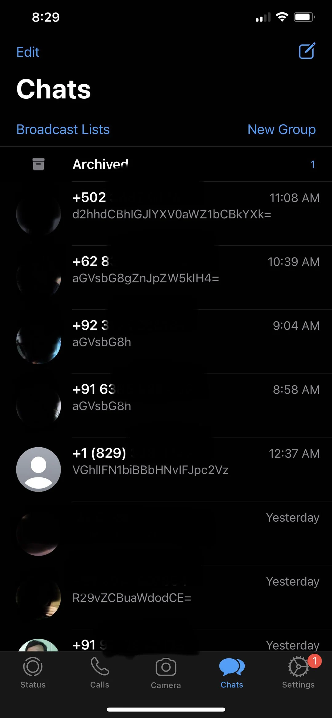 WhatsApp gibberish messages from random people | Scrolller