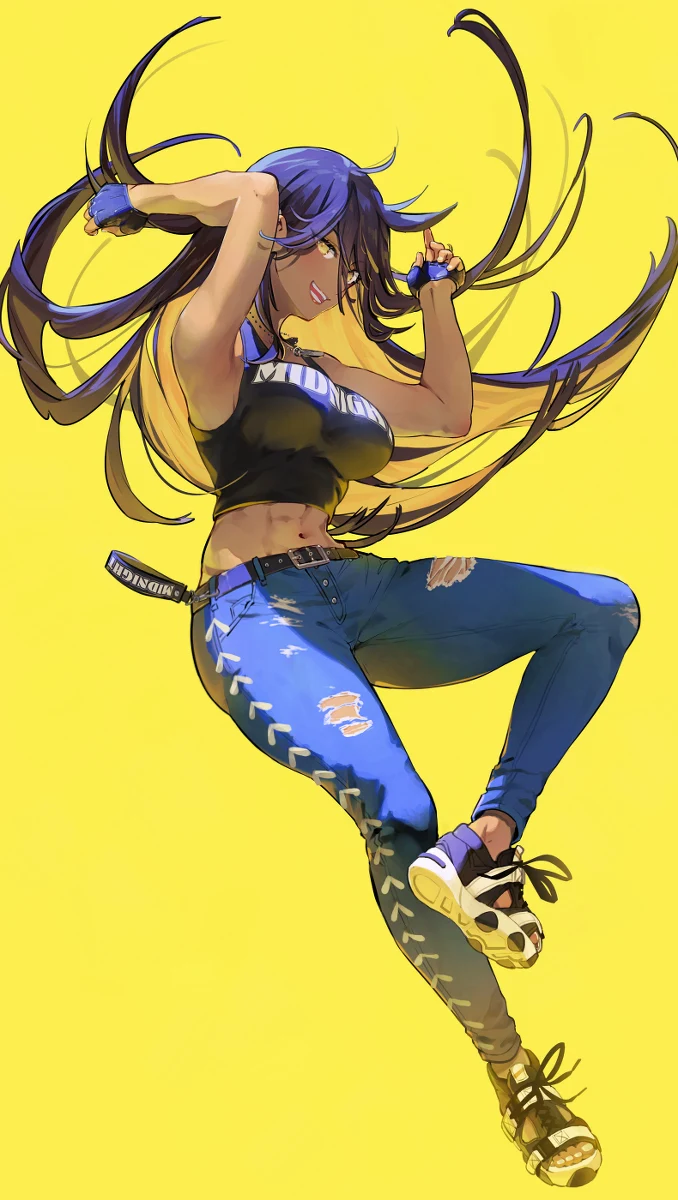 Torn jeans. [Artist ORiginal] | Scrolller