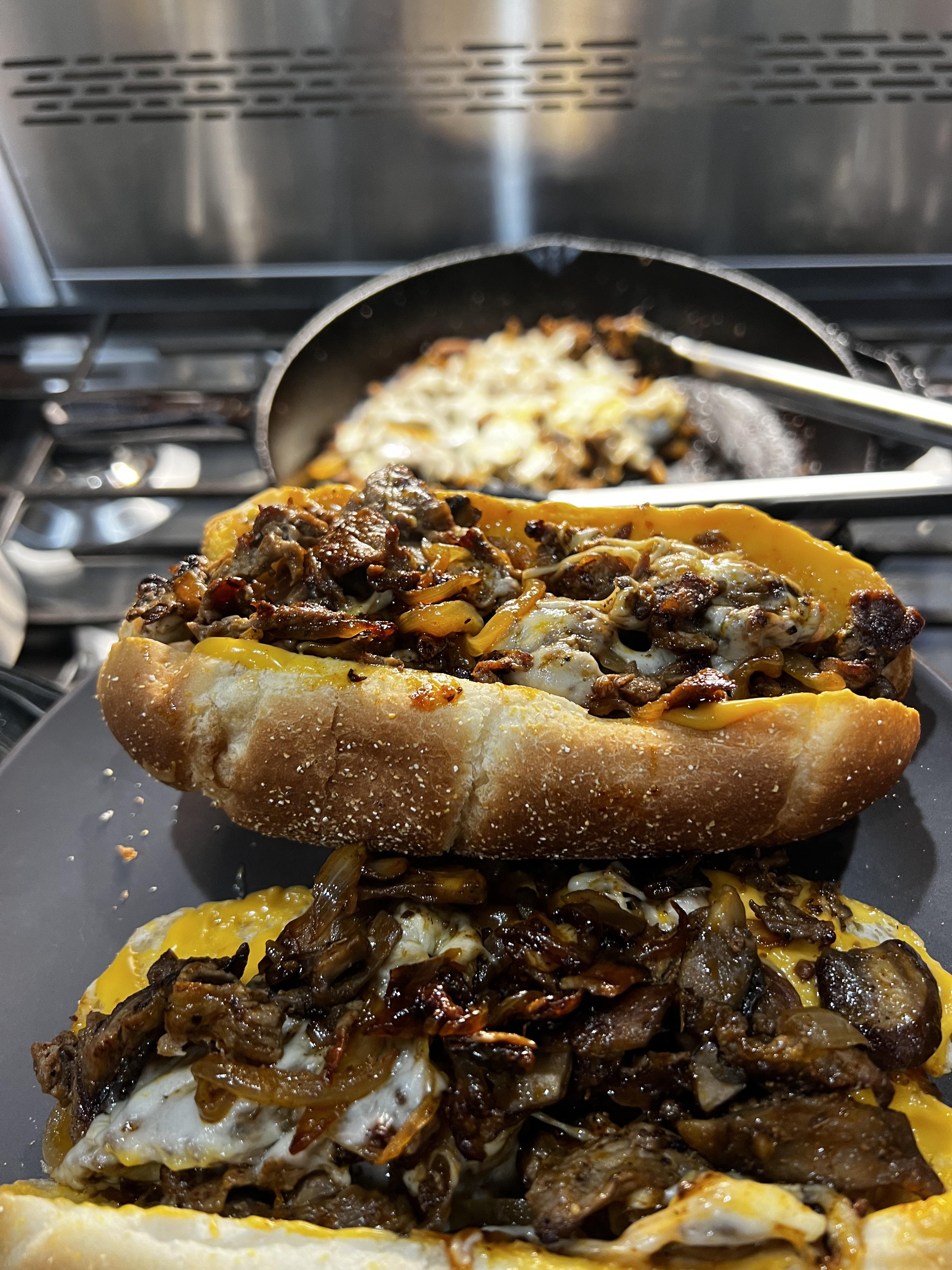 [homemade] Philly Cheesesteak Sandwiches | Scrolller