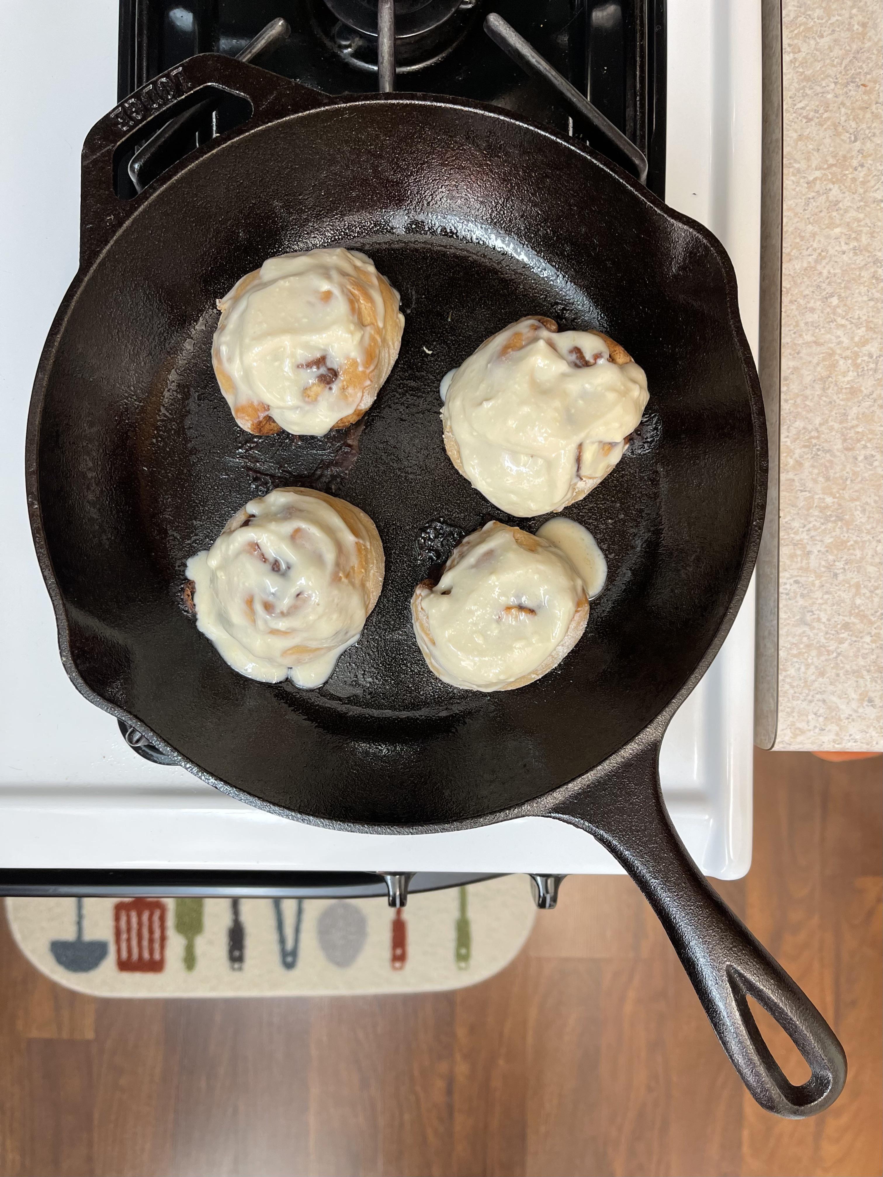 Here’s my first attempt at cinnamon rolls | Scrolller
