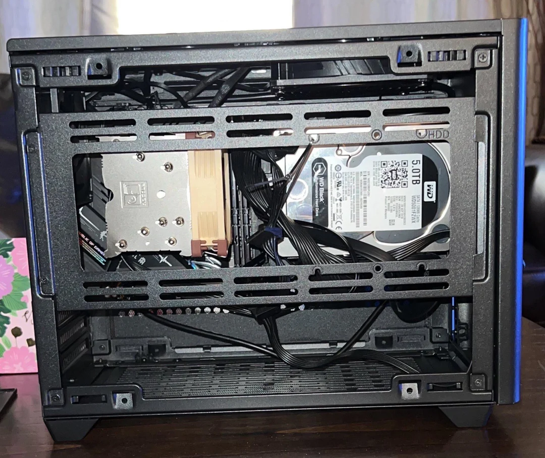 I built a PC for my dad using new components I bought for the build and old components from my ...