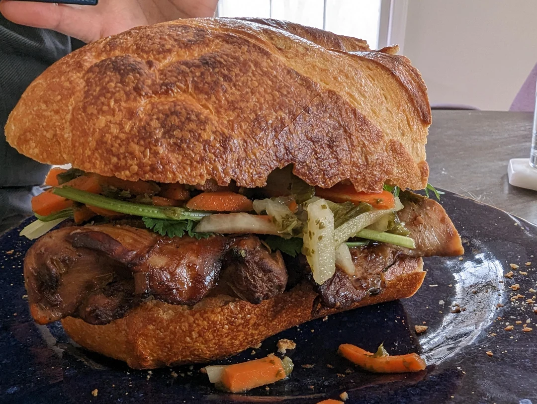 Homemade Banh Mi Scrolller