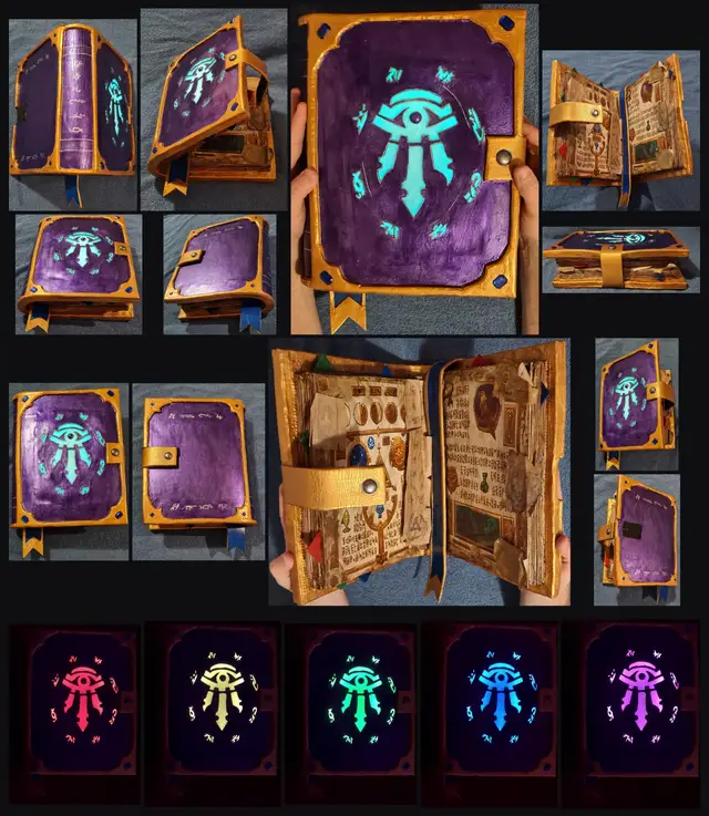 Kirin Tor Dalaran Mage Book from World of Warcraft. No pattern. | Scrolller