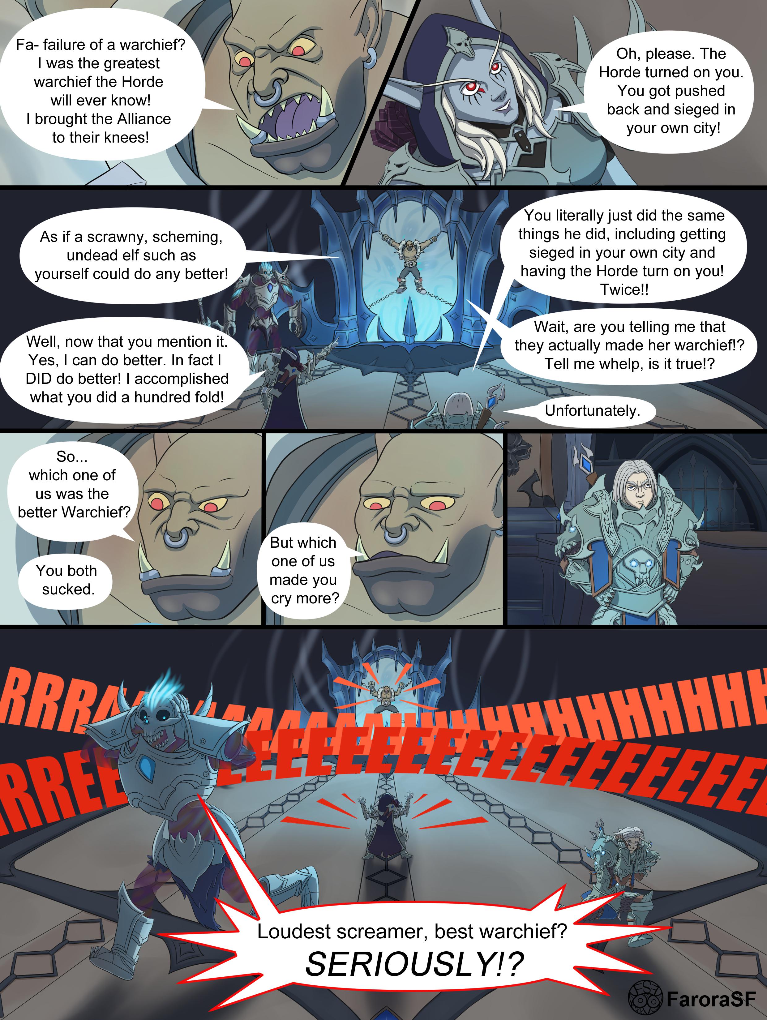 Hellscream part 3 (art by me @FaroraSF) | Scrolller